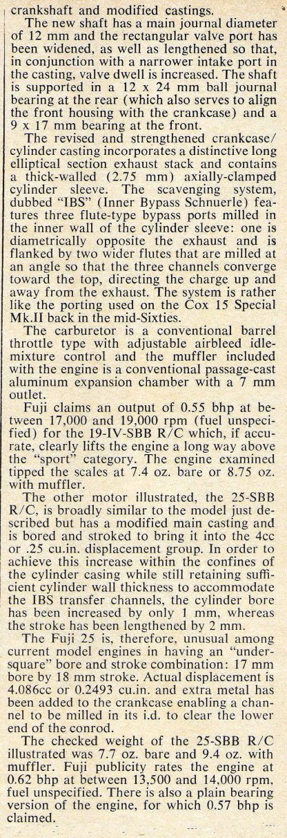 Fuji 19 IV SBB and 25 IV BB